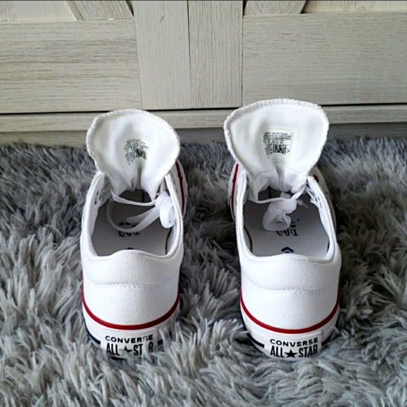 Converse | Shoes | Ctsa Madison Ox White Canvas Converse | Poshmark